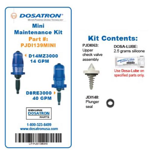 Dosatron Water Powered Doser 14 GPM 1:3000 to 1:333 - 3/4 in [D14MZ300 – Hortitech Direct